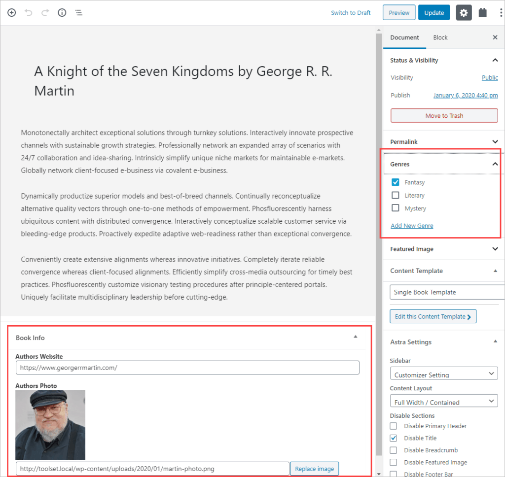 Custom Post Types and Theme Builders – Part Five Toolset Blocks - WebTNG