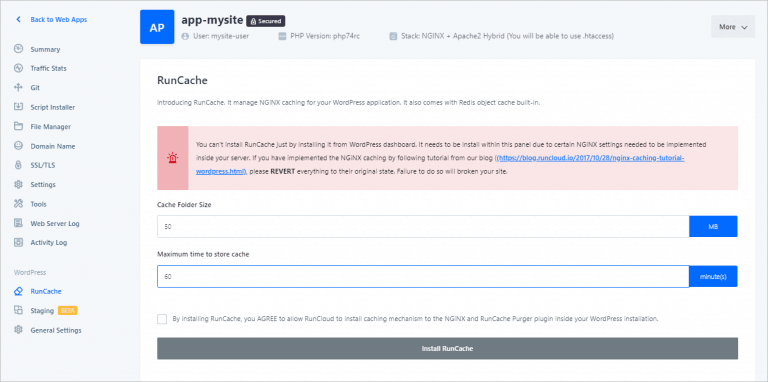 UpCloud, RunCloud, and WordPress - Setup and Walkthrough - WebTNG