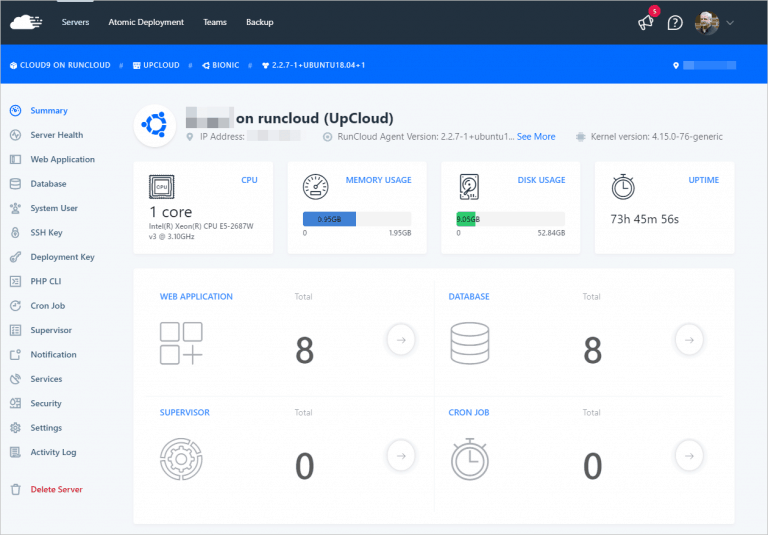 UpCloud, RunCloud, and WordPress - Setup and Walkthrough - WebTNG