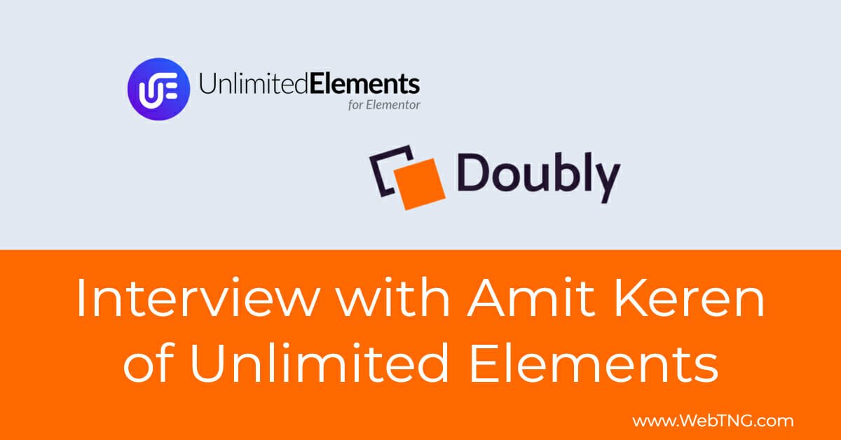 Interview with Amit Keren of Doubly - WebTNG