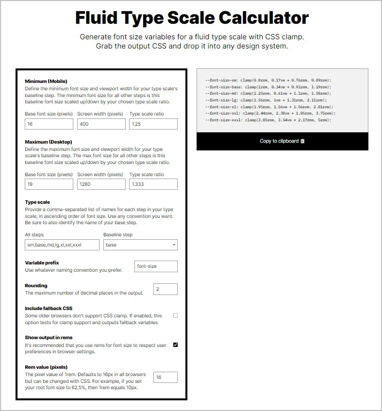 Cwicly: Setting Up Fluid Typography - WebTNG