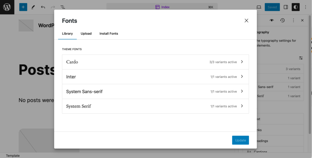 WordPress 6.5 Font Manager: Features and Limitations - WebTNG
